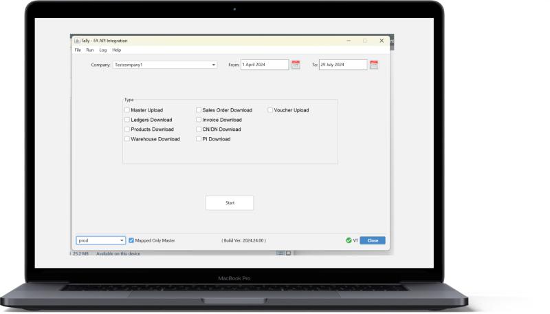Tally with Distributor Management System